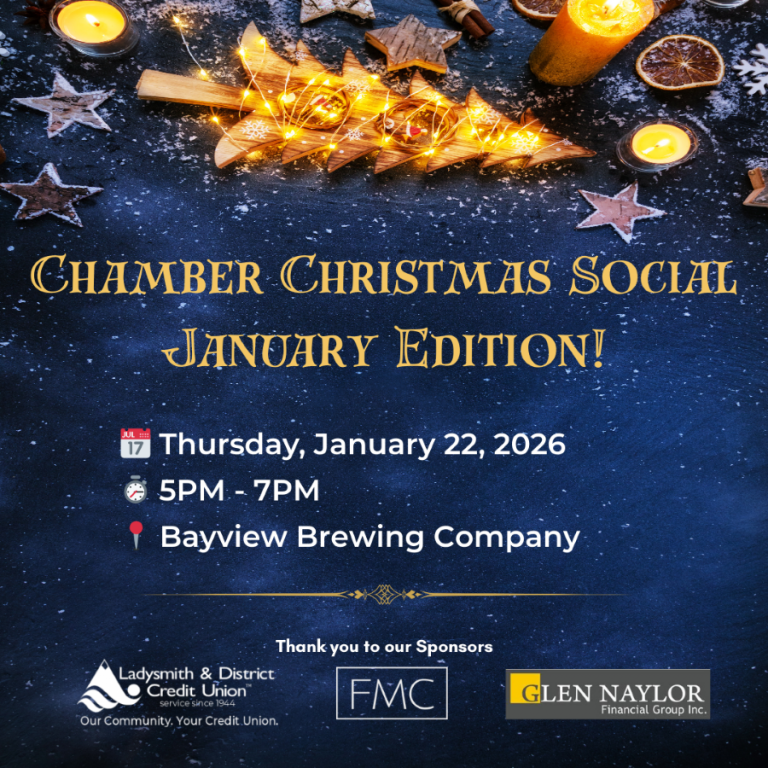 Ladysmith Chamber Christmas Social - Ladysmith Chamber of Commerce